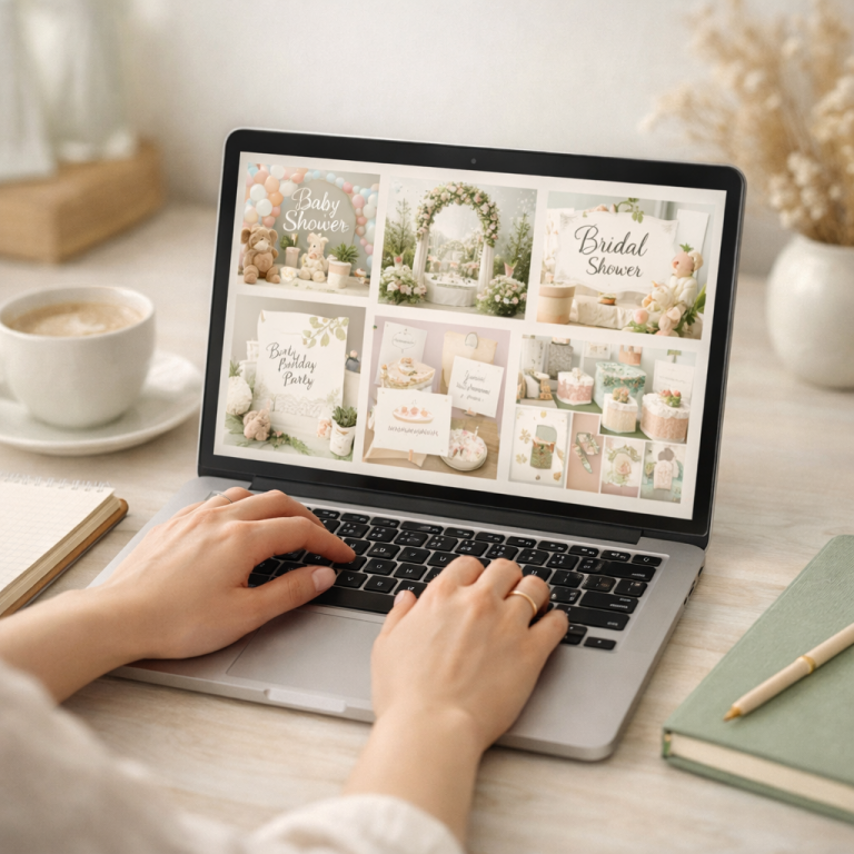 Moment & Mint | Elegant Party Inspiration